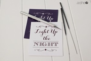 Light up the night this fourth of July! - FREE EXCLUSIVE SPARKLER PRINTABLE