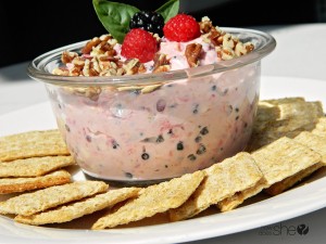 Easy Creamy Dreamy Berry Dip Recipe | HowDoesShe