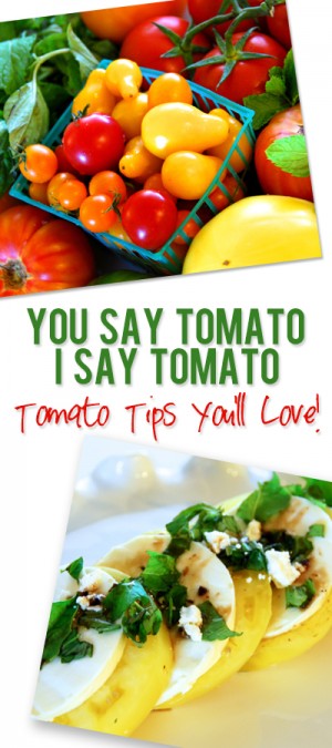 You Say Tomato--I Say TomAto
