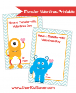 15 Monster Valentine's Cards That Will Make Your Kids Giggle | How Does She