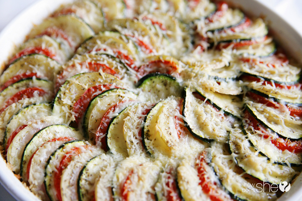 Vegetable Tian - Easy & Oh, So Pretty! | How Does She
