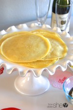 Quick and Easy Valentine Crepe Bar- with DIY banner | How Does She
