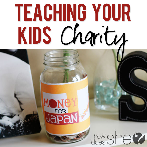 Japan: Teach your kids charity
