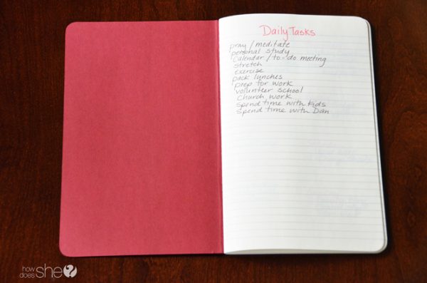 Organize Your Life with a Simple Notebook: 7 Simple Tips