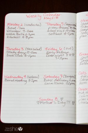 Organize Your Life with a Simple Notebook: 7 Simple Tips