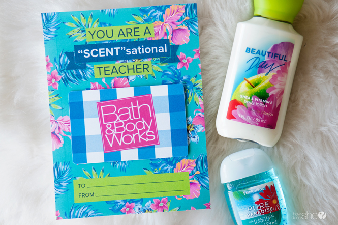 Creative Gift Card Ideas For Teachers With Free Printable How Does She Creative Gift Card Ideas For Teachers With Free Printable How Does She