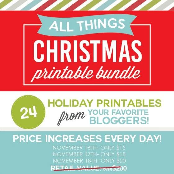The Ultimate Christmas Printable Bundle From Your FAVORITE Bloggers ...