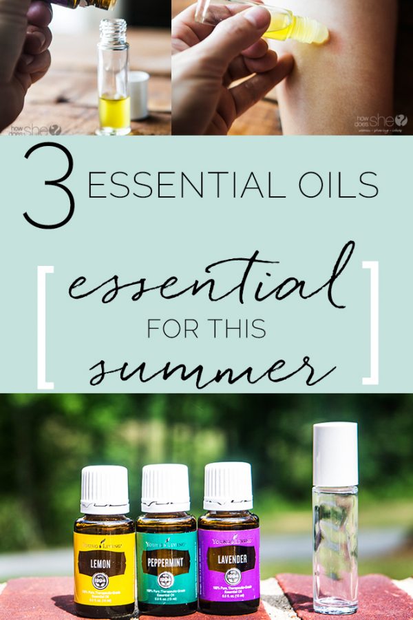 3 Essential Oils essential for Summer! | How Does She