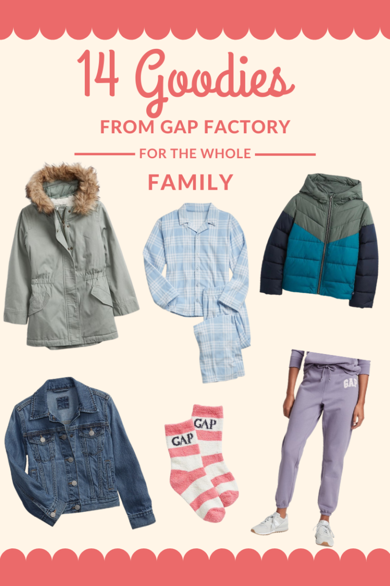 14 Gap Factory Holiday Sale Goodies To Get the Whole Family Checked off ...