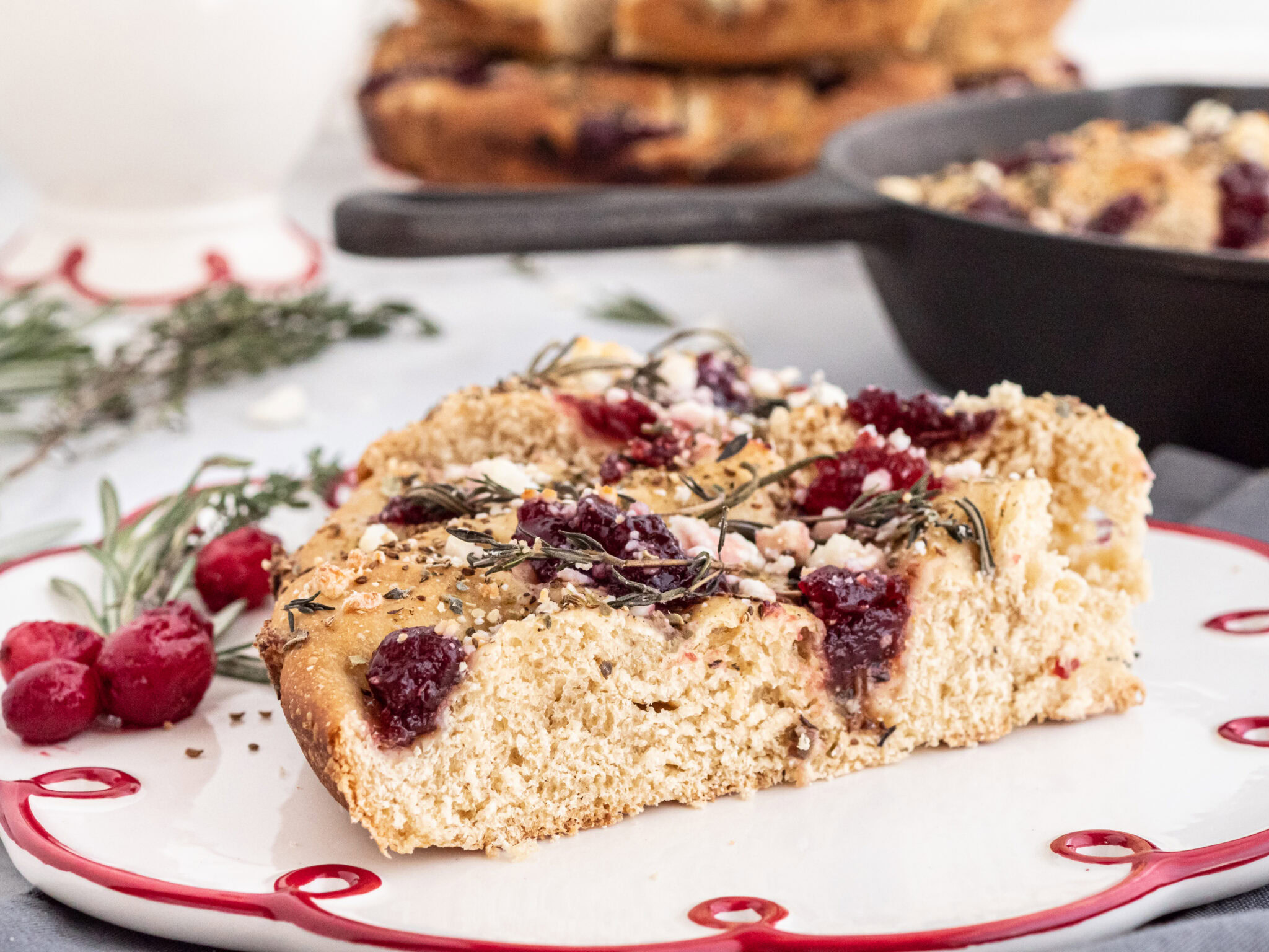 Easy Christmas Focaccia Recipe: Bread That Tastes Like Christmas | How ...